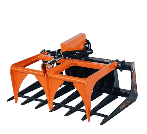 Mini Skid Steer Skeleton Grapples: A Guide for Canadian Land Clearing ...